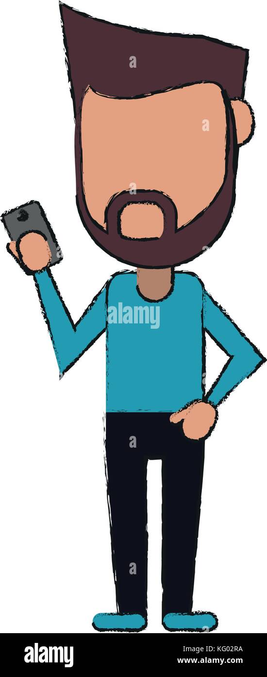 person using phone icon image Stock Vector Image & Art - Alamy