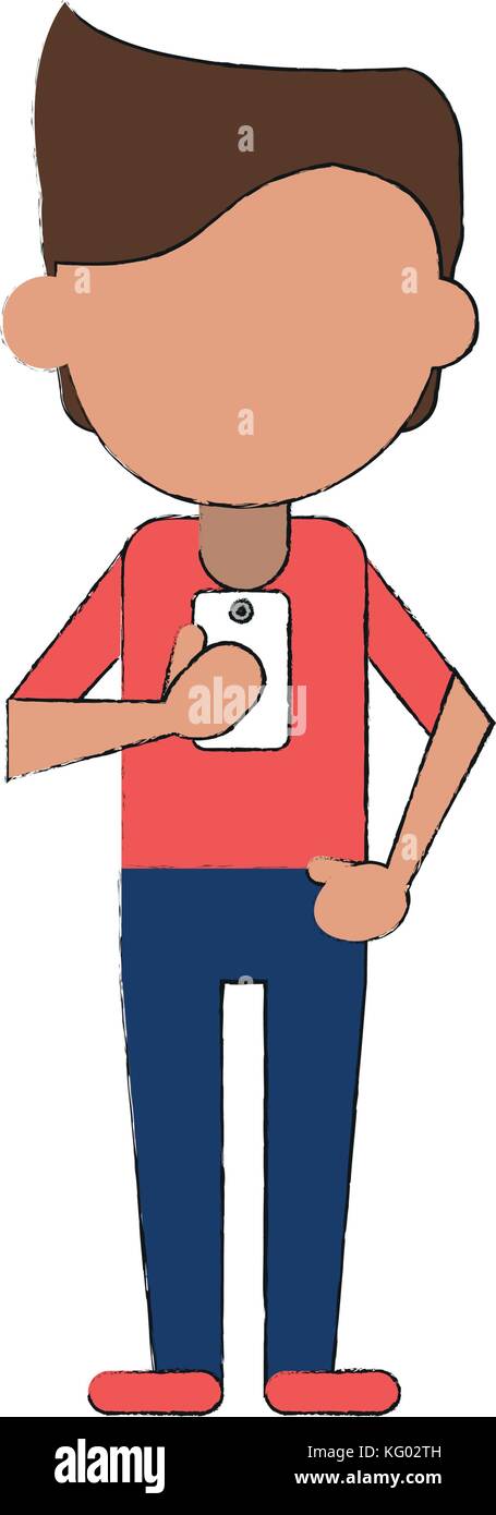 person using phone icon image Stock Vector Image & Art - Alamy