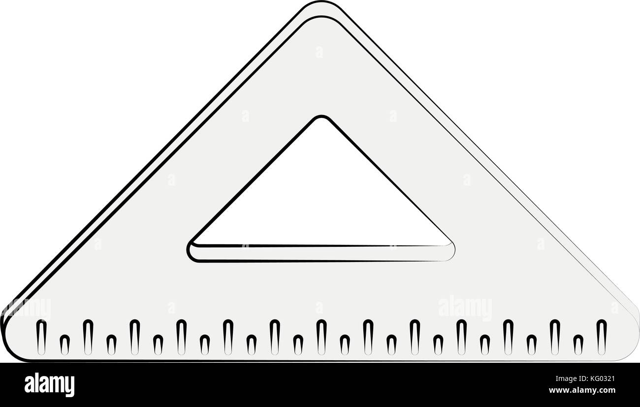 ruler triangle icon image Stock Vector Image & Art - Alamy