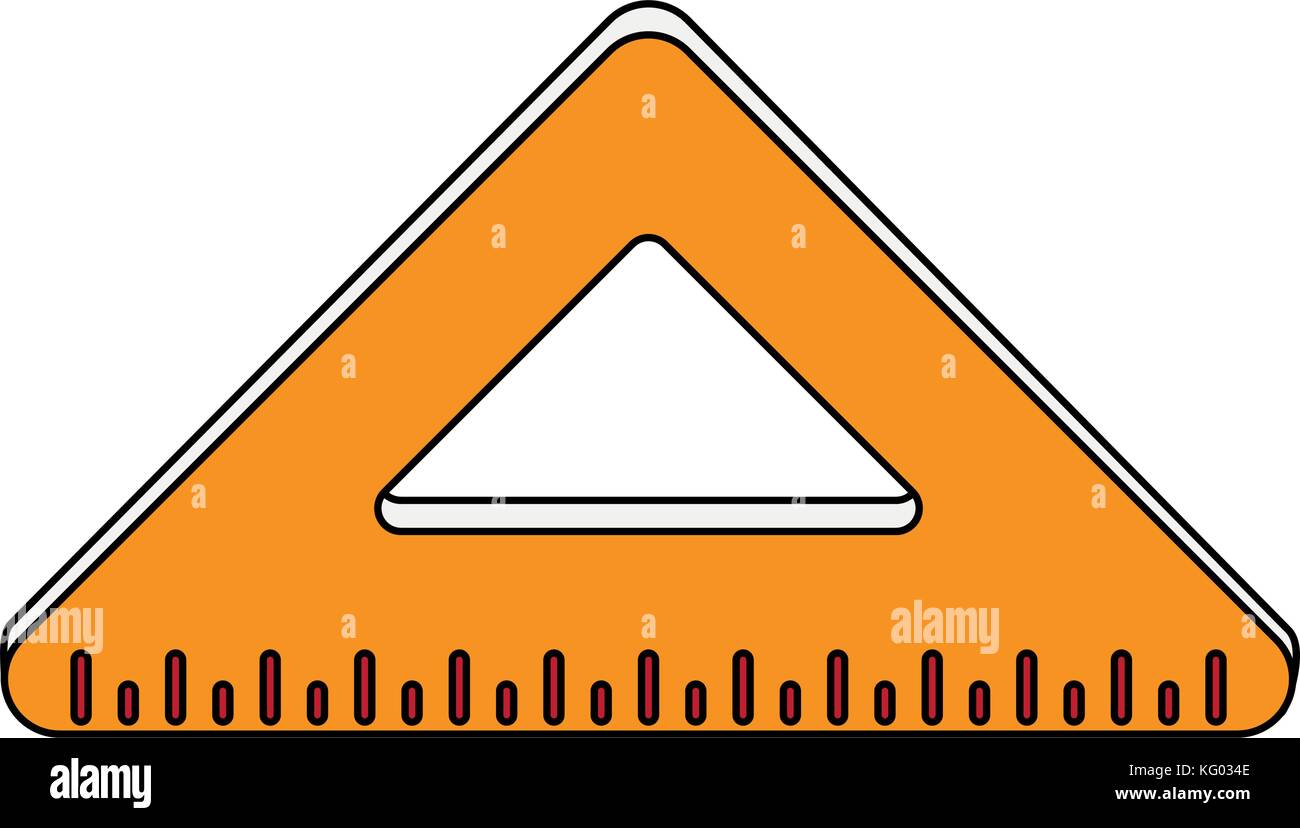 ruler triangle icon image Stock Vector Image & Art - Alamy