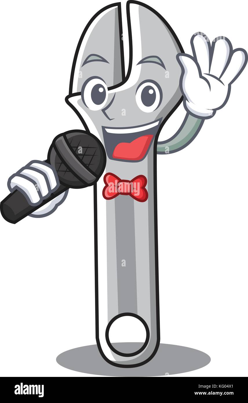 Singing wrench character cartoon style Stock Vector Image & Art - Alamy