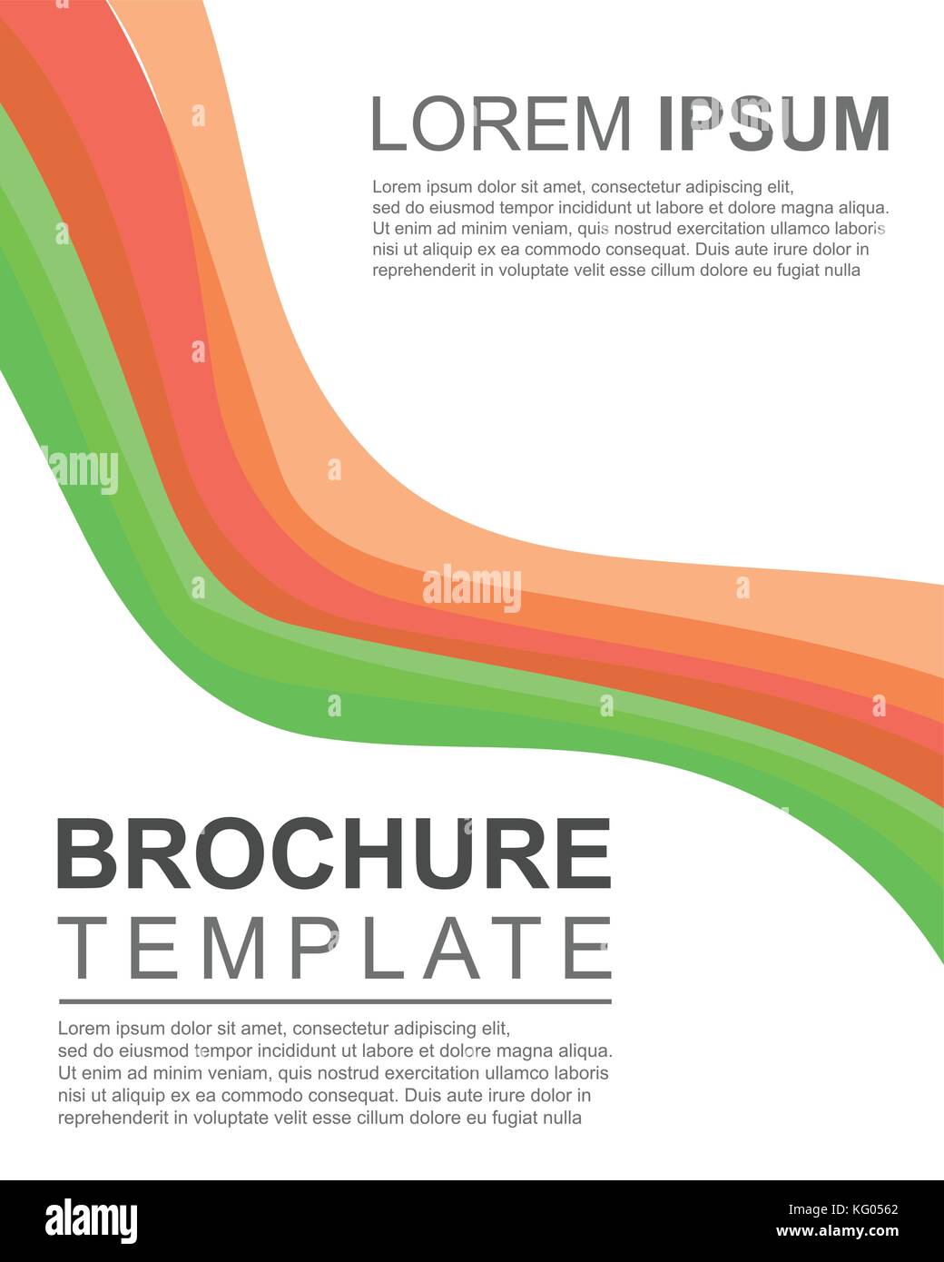 Brochure template design background collection Stock Vector Image & Art ...