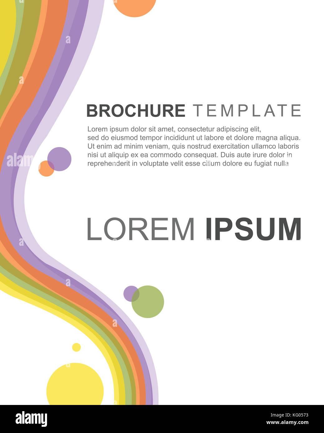 background style brochure template Stock Vector Image & Art - Alamy