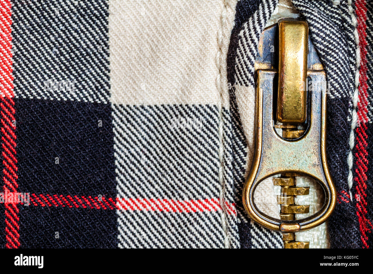 Mainz, Germany - June 12, 2017: Zipper a detail of jeans close up Stock ...