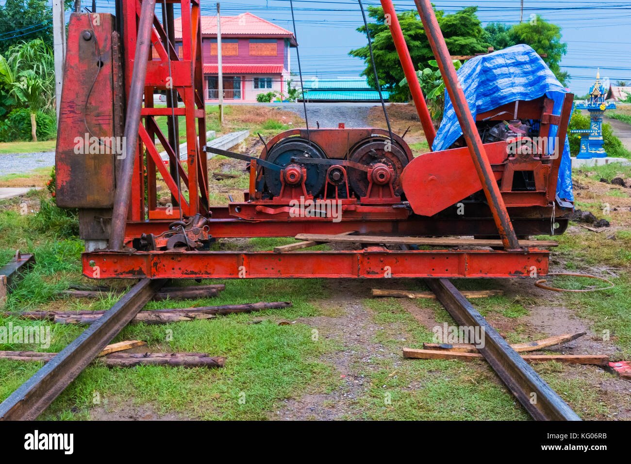 Piling Construction Site High Resolution Stock Photography and Images ...
