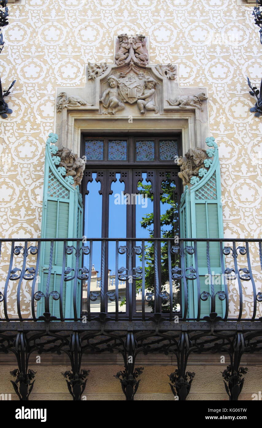 Facade of casa amatller in barcelona hi-res stock photography and ...