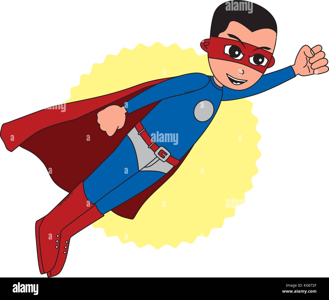editable superhero cartoon character vector graphic art design ...