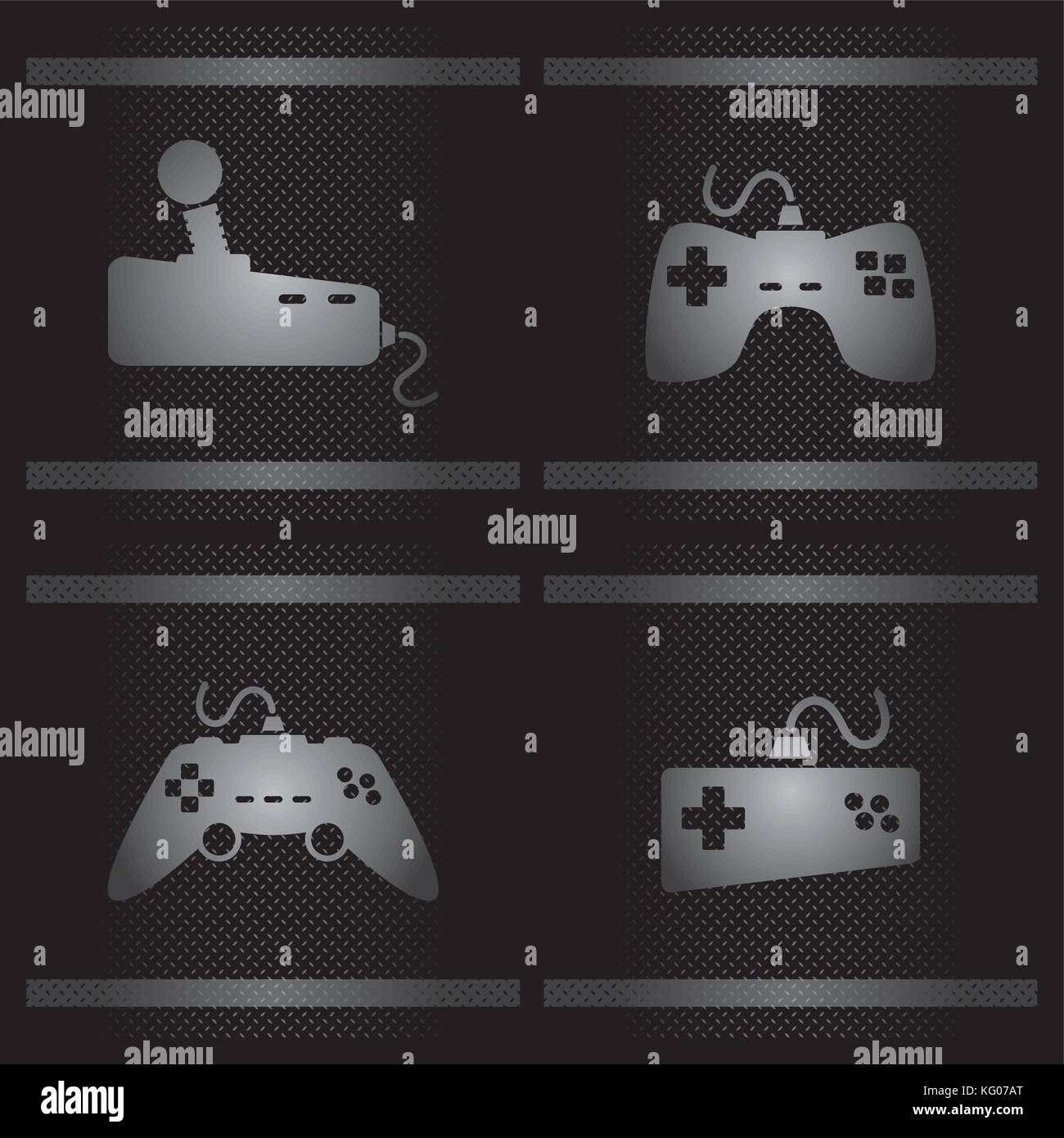 editable game console theme vector graphic art design illustration ...