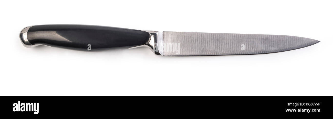 Kitchen knife isolated with clipping path Stock Photo - Alamy