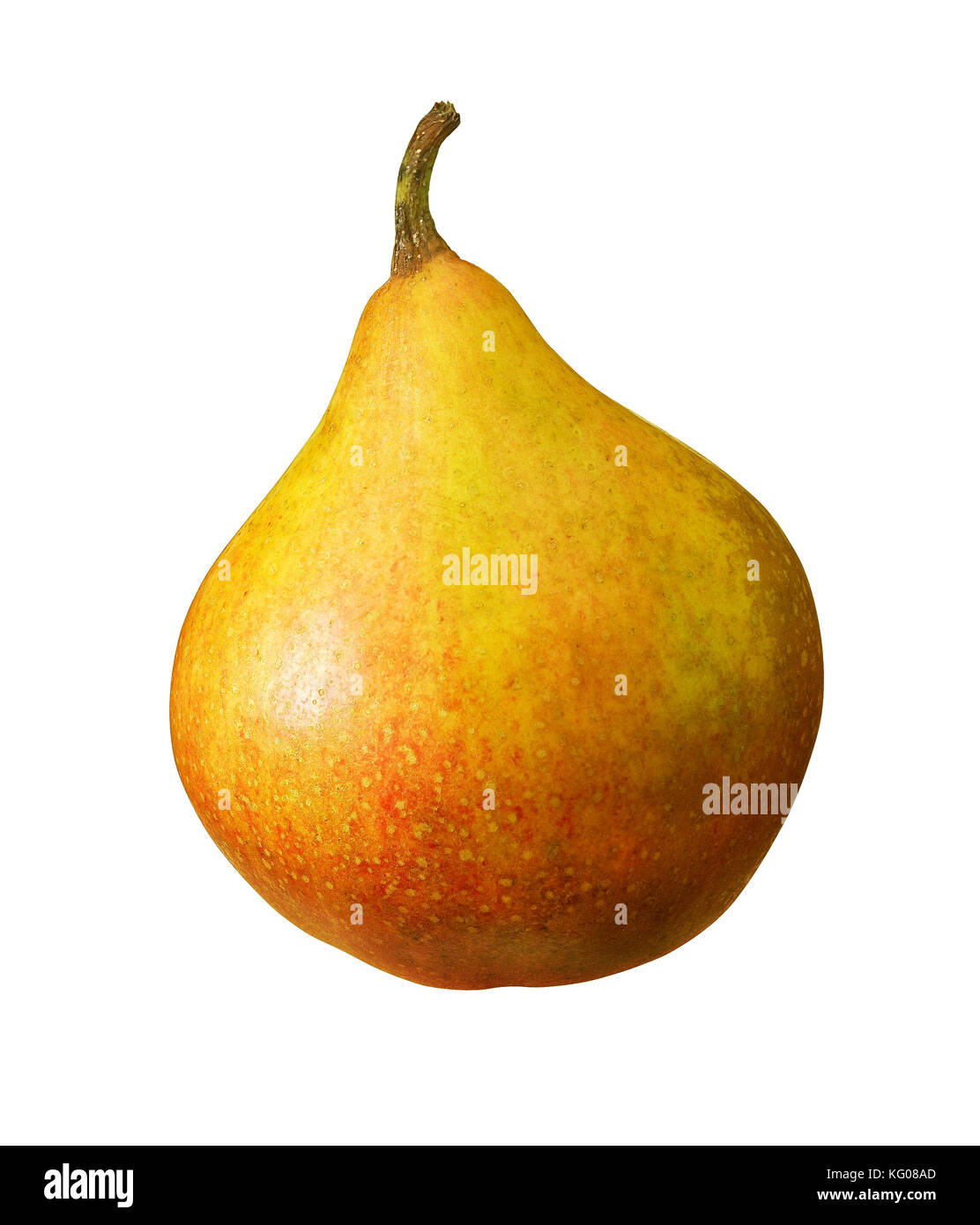 tasty healthy pear isolated on a white background Stock Photo - Alamy