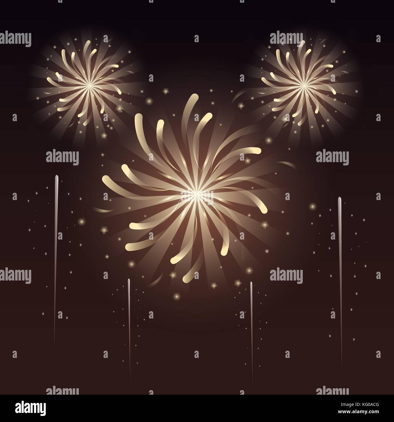 Fireworks and celebration Stock Vector Image & Art - Alamy