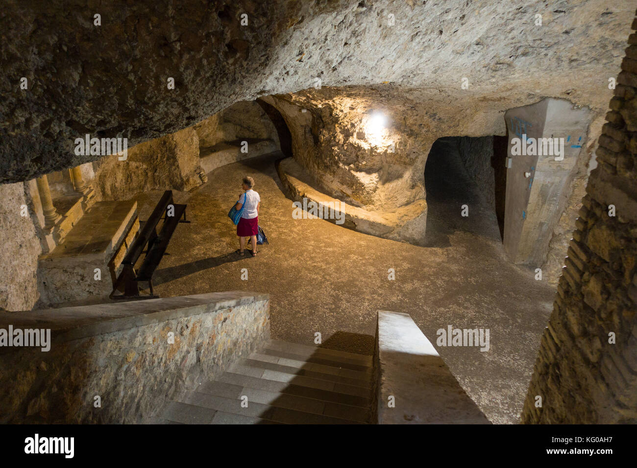 Cripta di Santa Restituta, next to St Anna Church in Cagliari, Sardinia ...