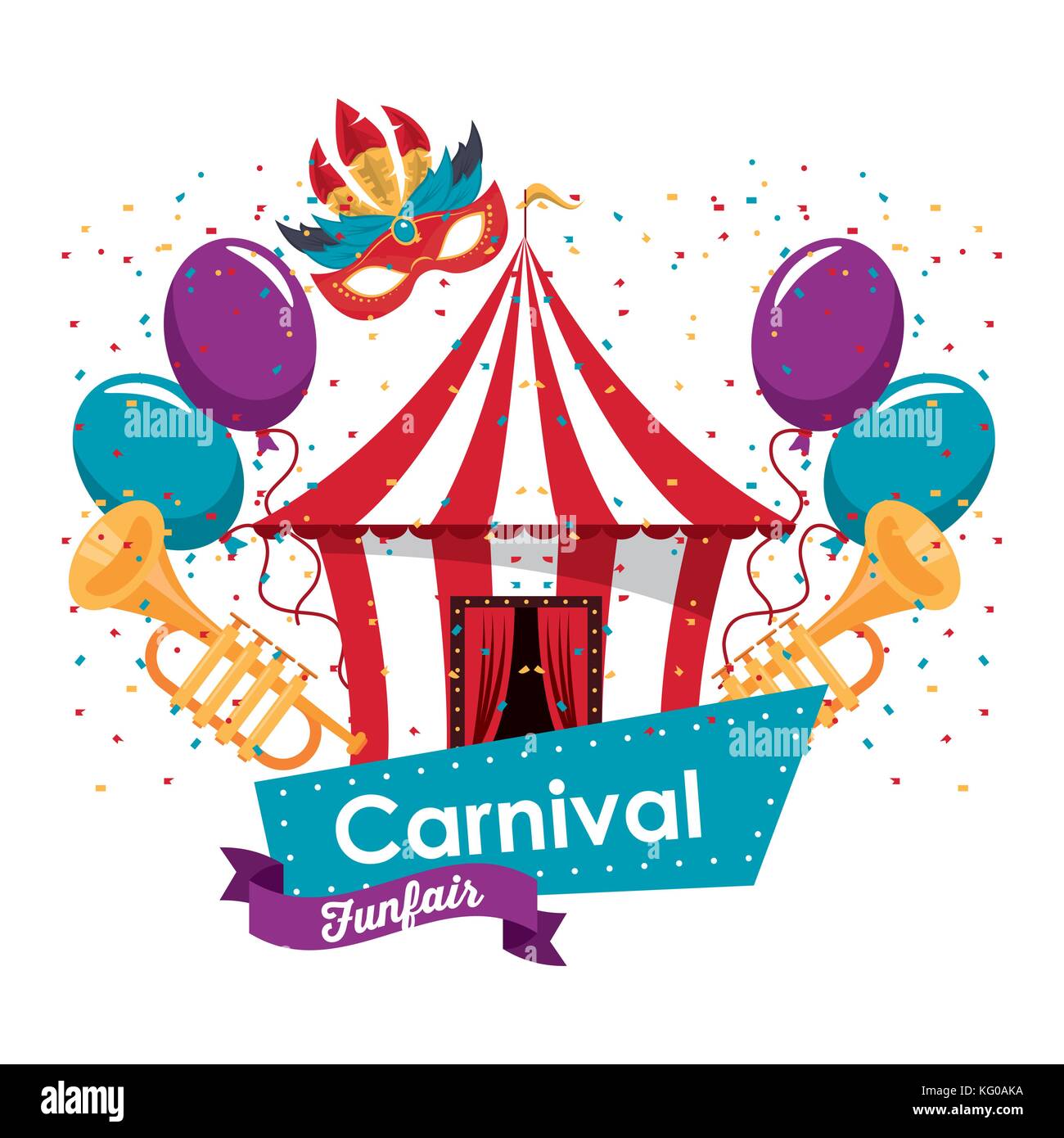 Happy carnival design Stock Vector Image & Art - Alamy