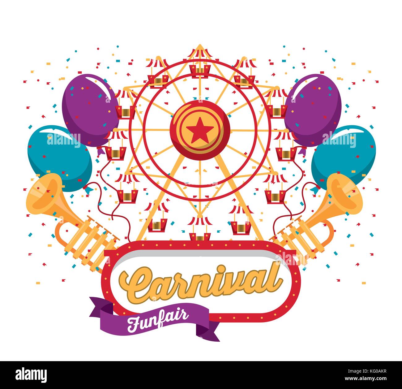 Happy carnival design Stock Vector Image & Art - Alamy