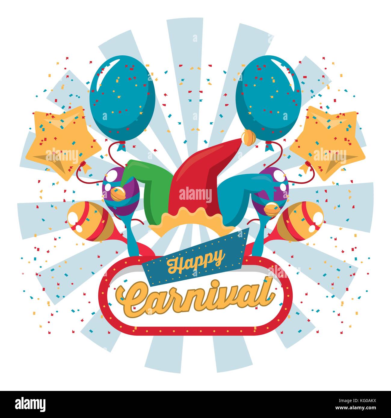 Happy carnival design Stock Vector Image & Art - Alamy