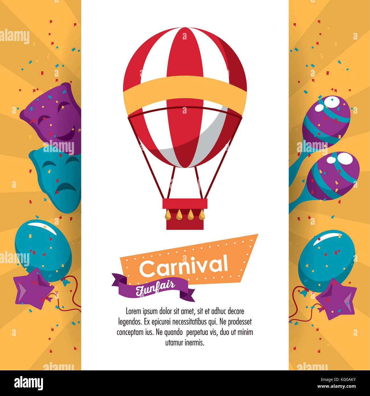 Happy carnival design Stock Vector Image & Art - Alamy