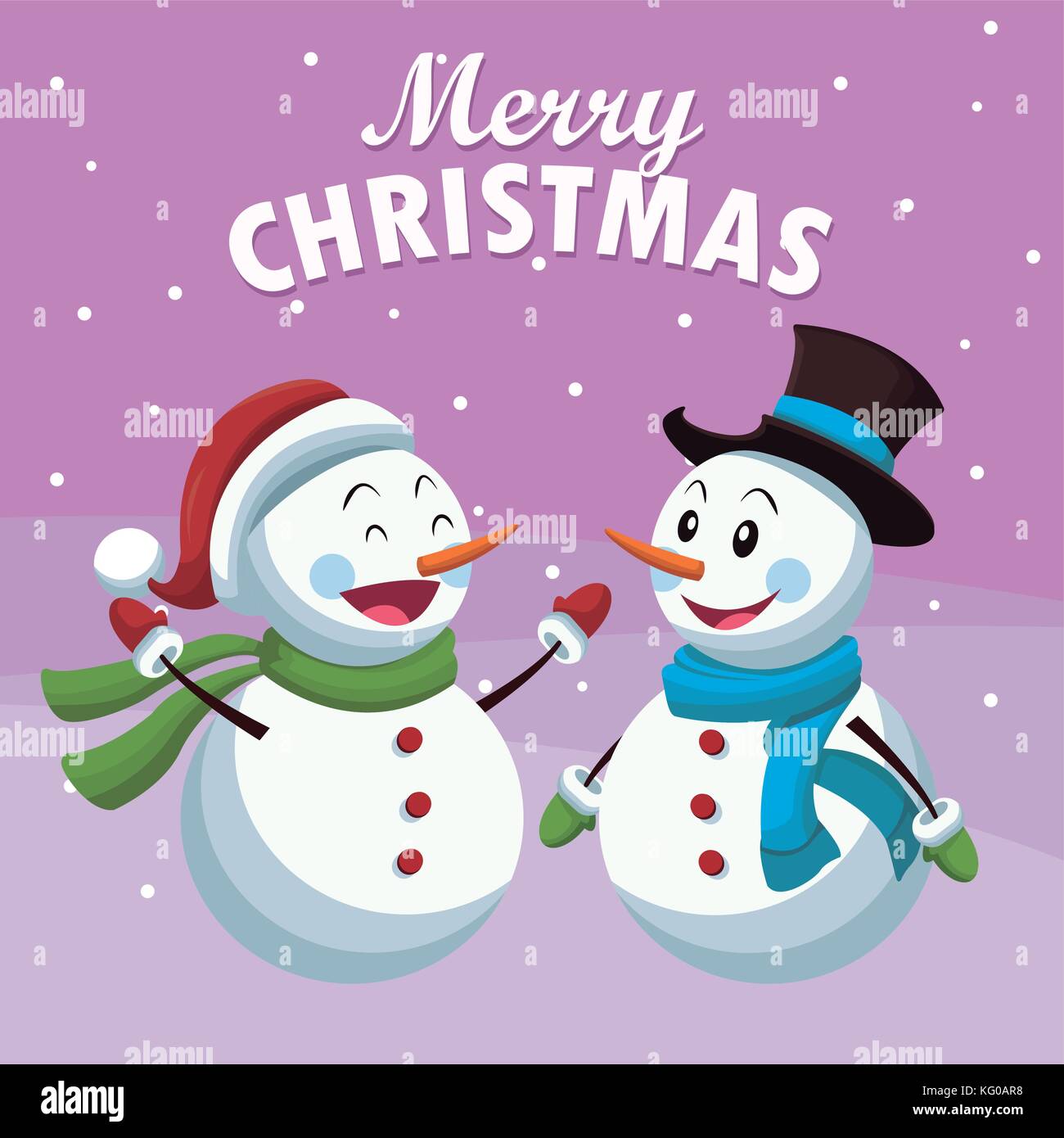 Merry christmas cartoon Stock Vector Image & Art - Alamy