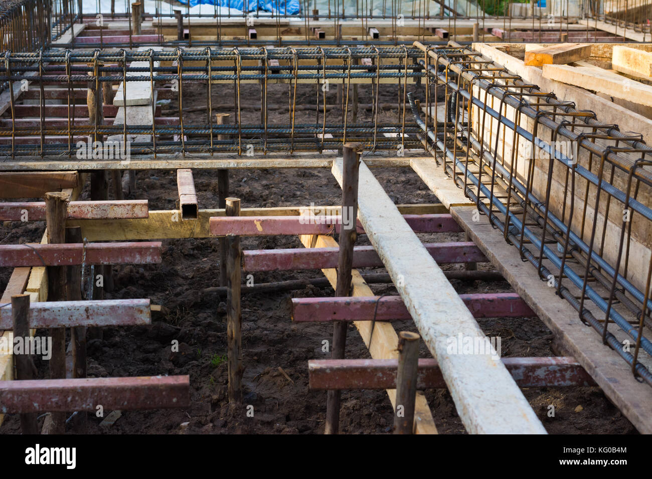 steel bar reinforcement concrete for construction Stock Photo - Alamy