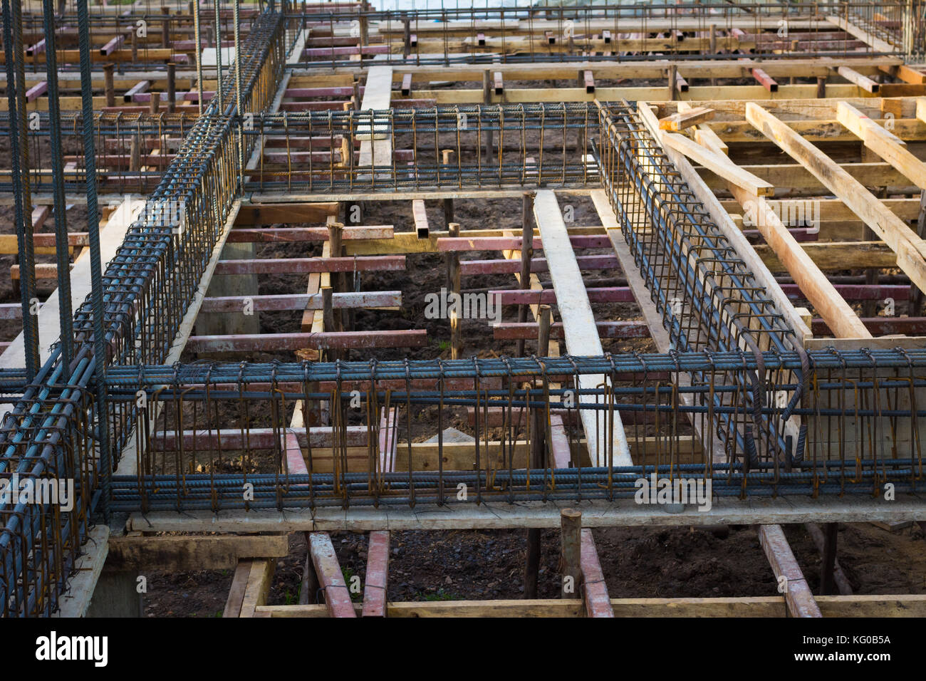 steel bar reinforcement concrete for construction Stock Photo - Alamy