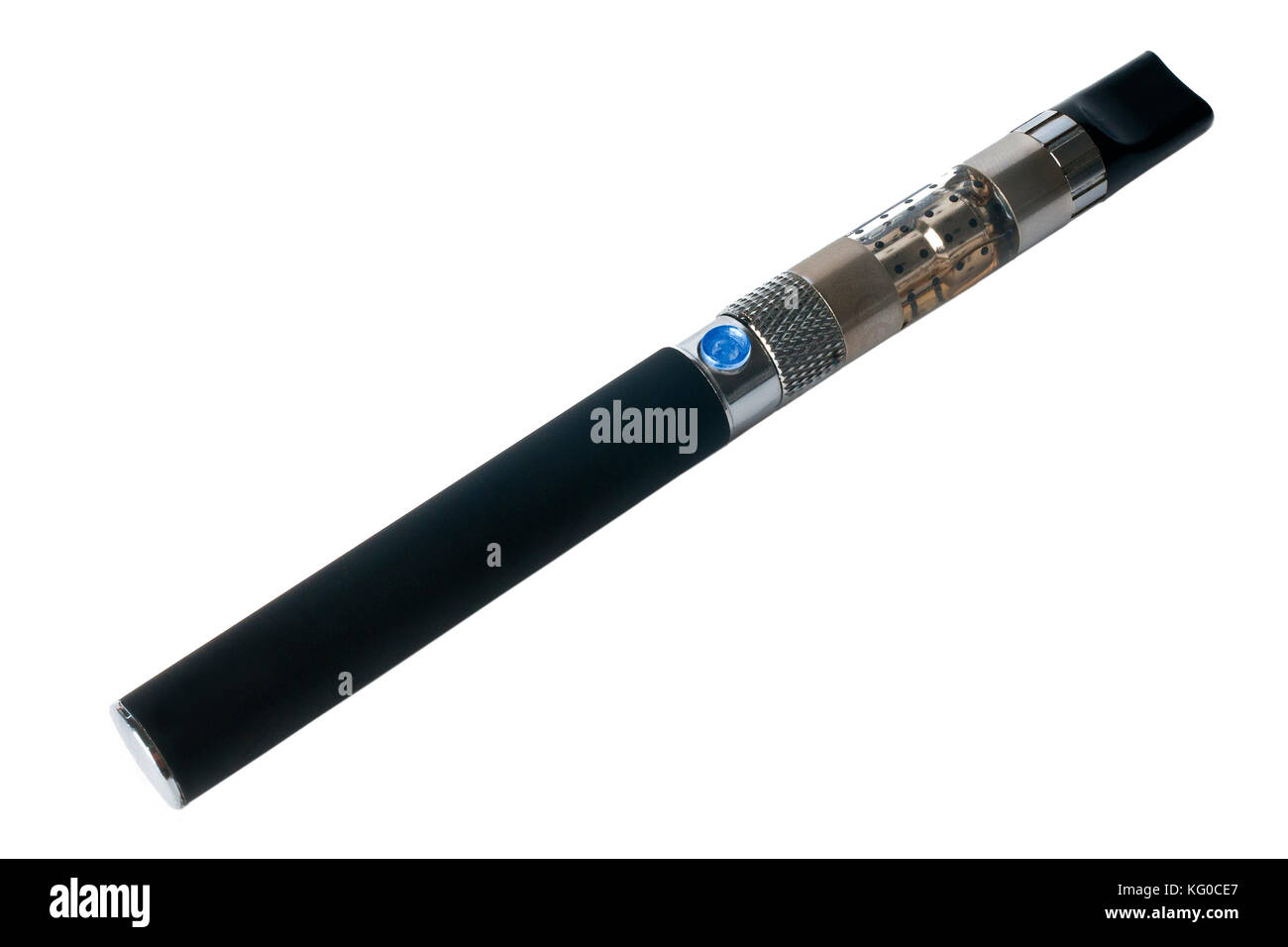 Electronic cigarette isolated on pure white background Stock Photo - Alamy