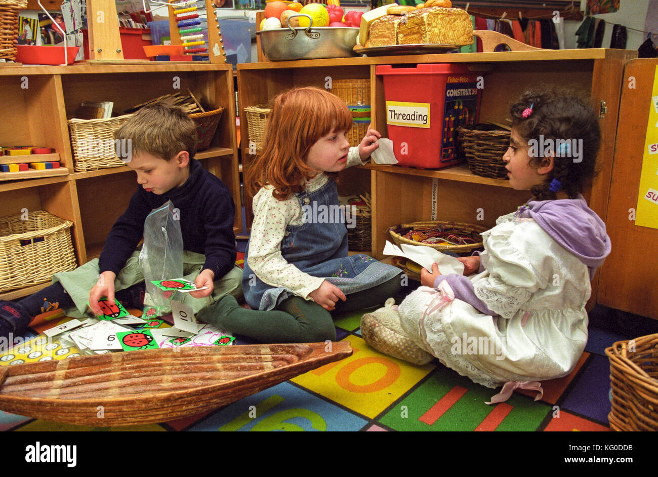 Nursery children talking hi-res stock photography and images - Alamy