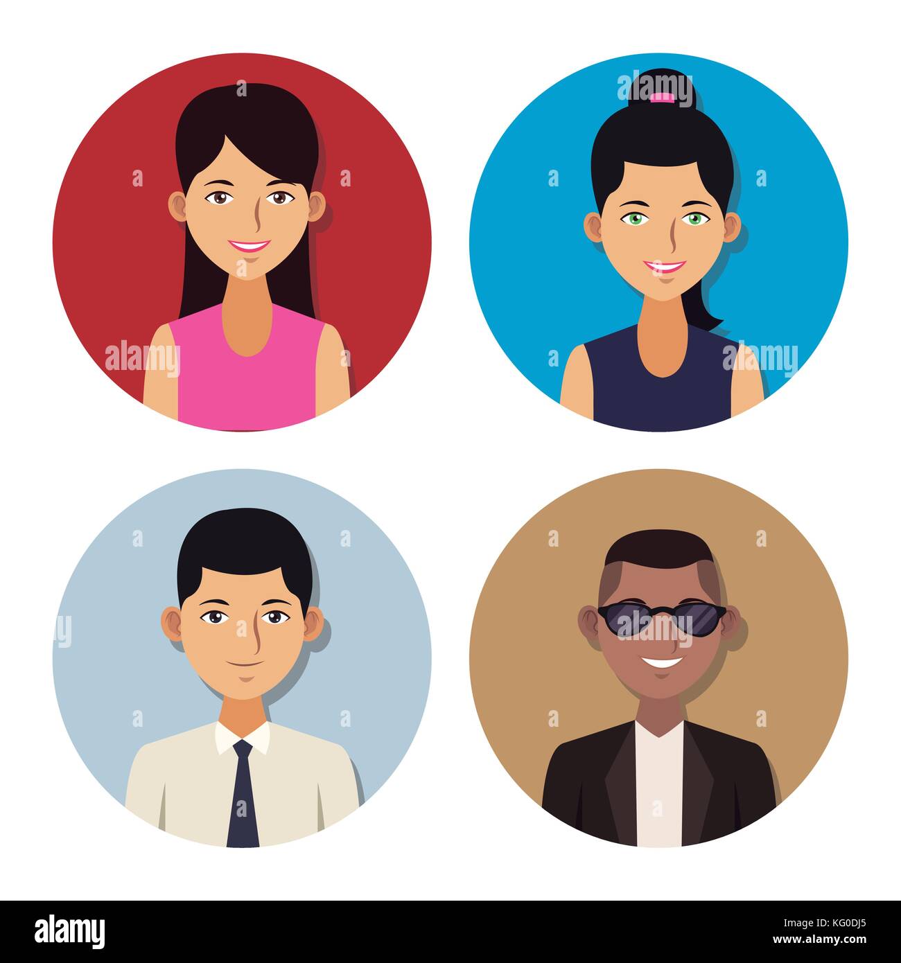 Woman with round eyes Cut Out Stock Images & Pictures - Alamy