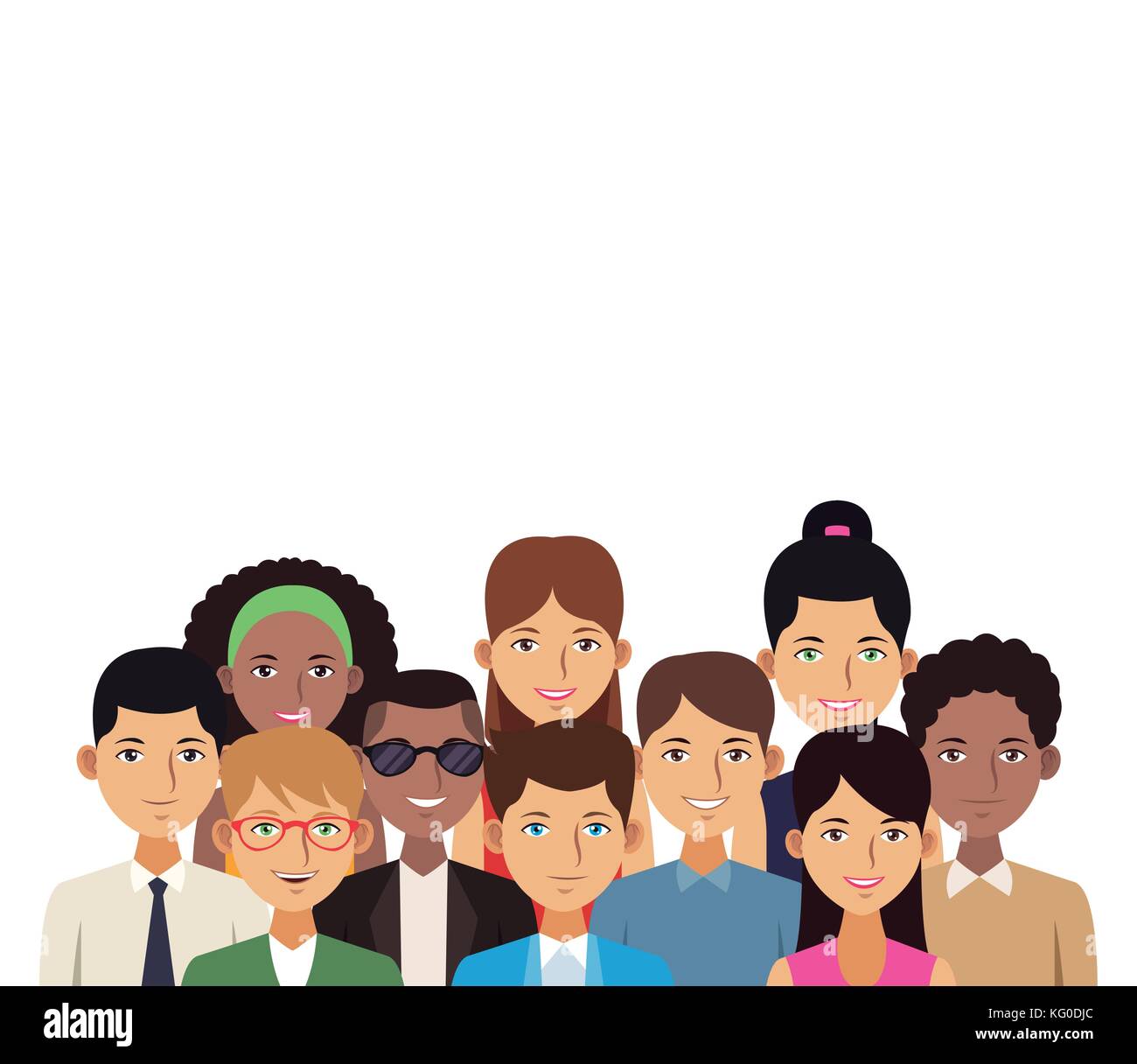 Young people cartoon Stock Vector Image & Art - Alamy