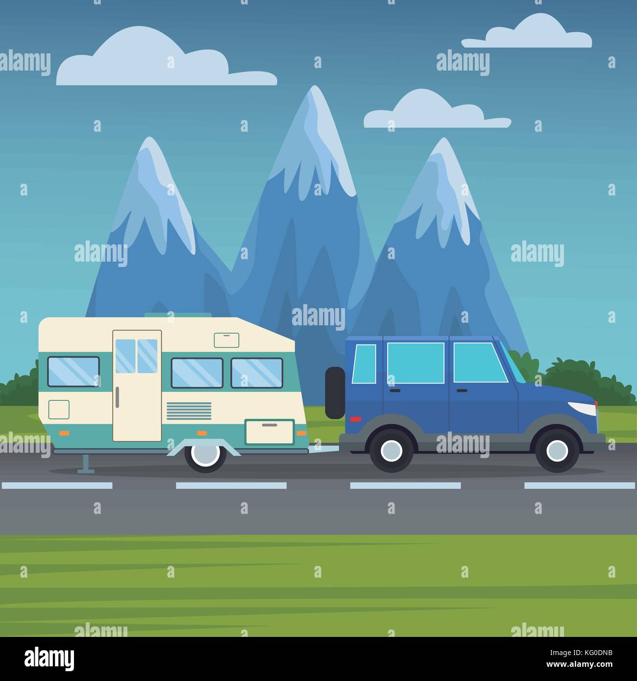 Vehicle in highway Stock Vector Image & Art - Alamy