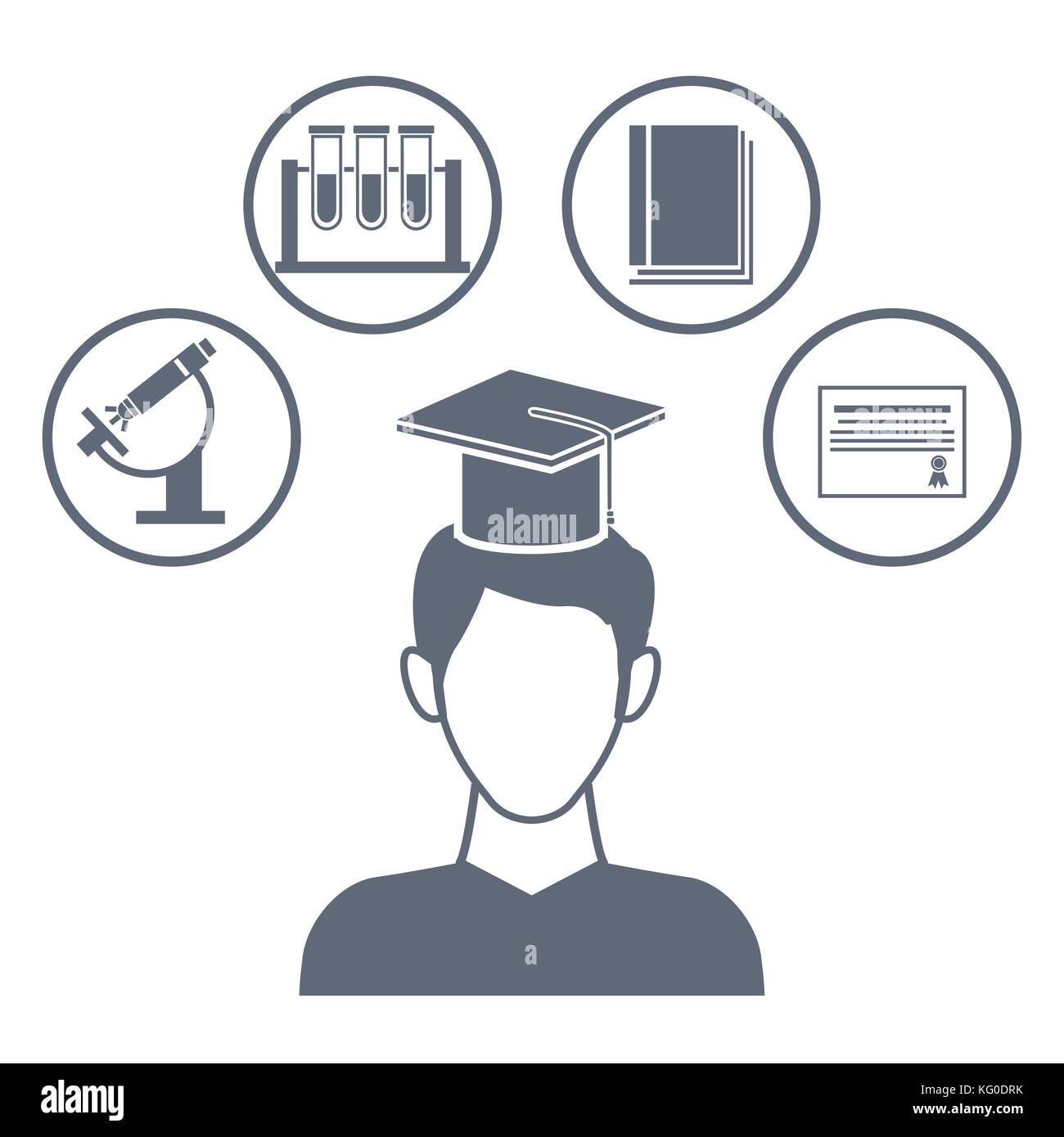 University round icons Stock Vector Image & Art - Alamy