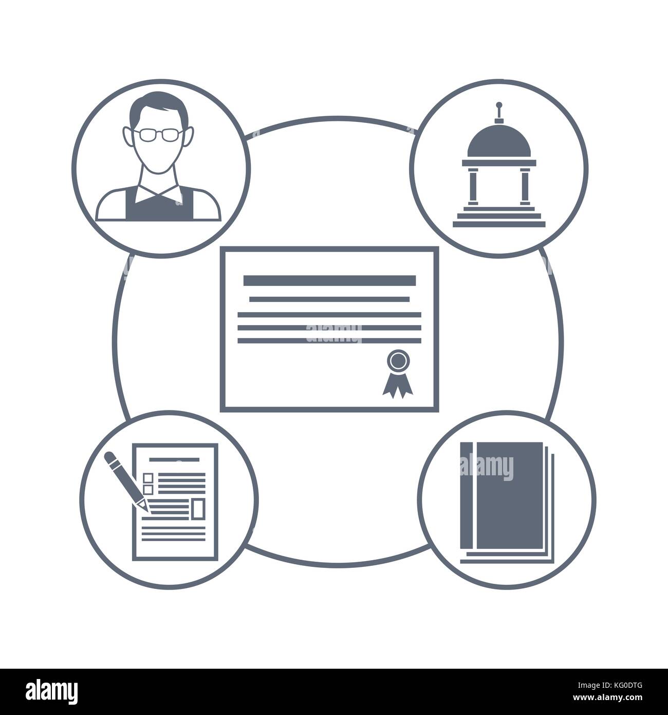 University round icons Stock Vector Image & Art - Alamy