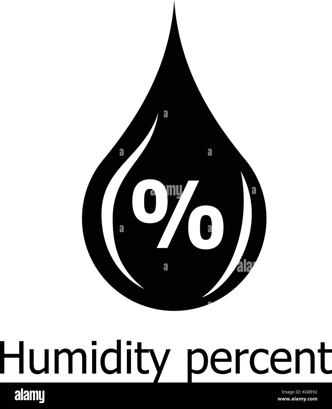 Humidity percent icon, simple style Stock Vector Image & Art - Alamy