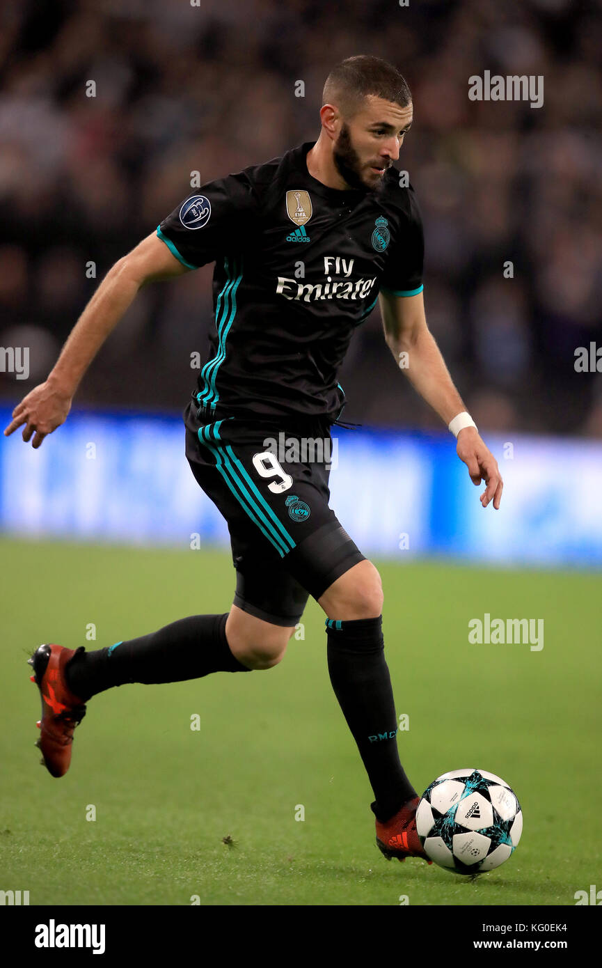 Real Madrid's Karim Benzema during the UEFA Champions League, Group H ...