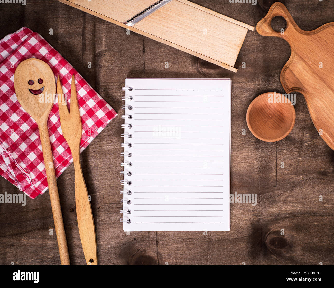 Kitchen concept cook ingredient paper hi-res stock photography and ...