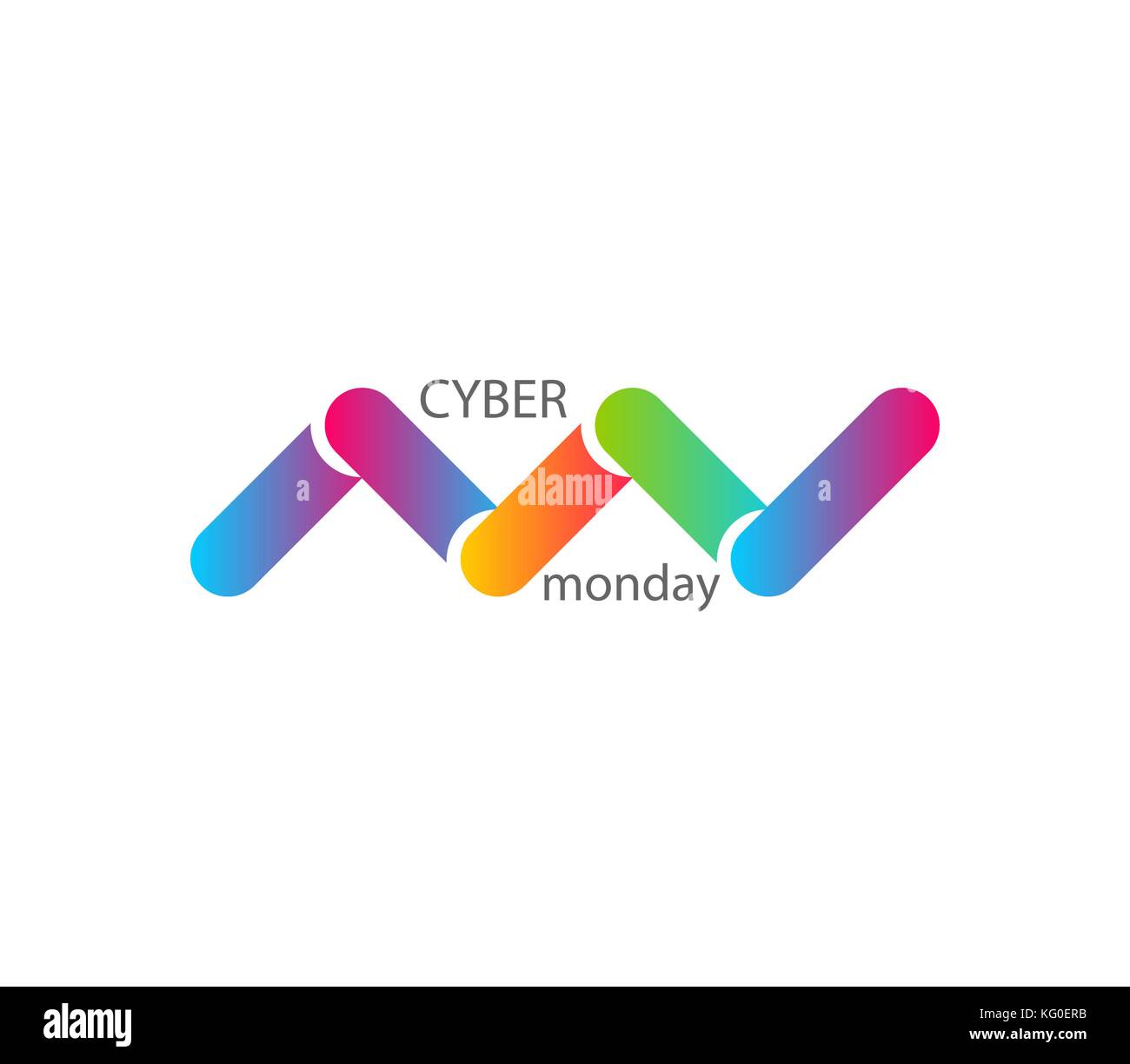 Cyber monday vector icon Cut Out Stock Images & Pictures - Alamy
