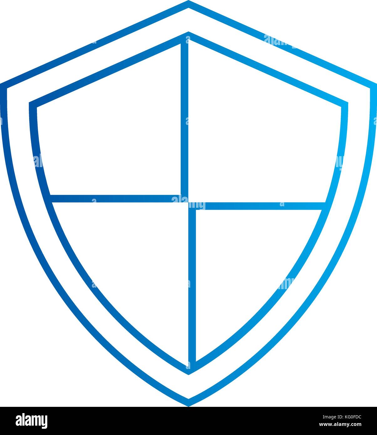 shield protection data system information technology Stock Vector Image ...