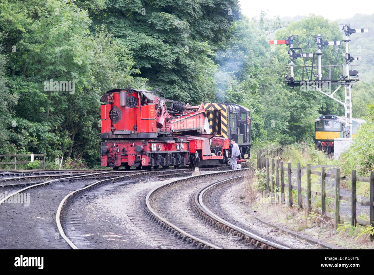 Steam crane hi-res stock photography and images - Alamy