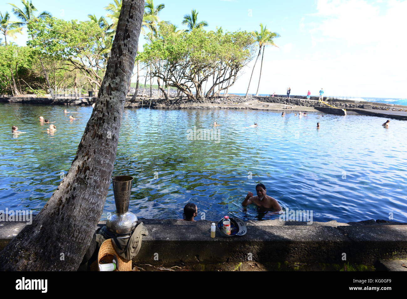 Ahalanui park hawaii hi-res stock photography and images - Alamy