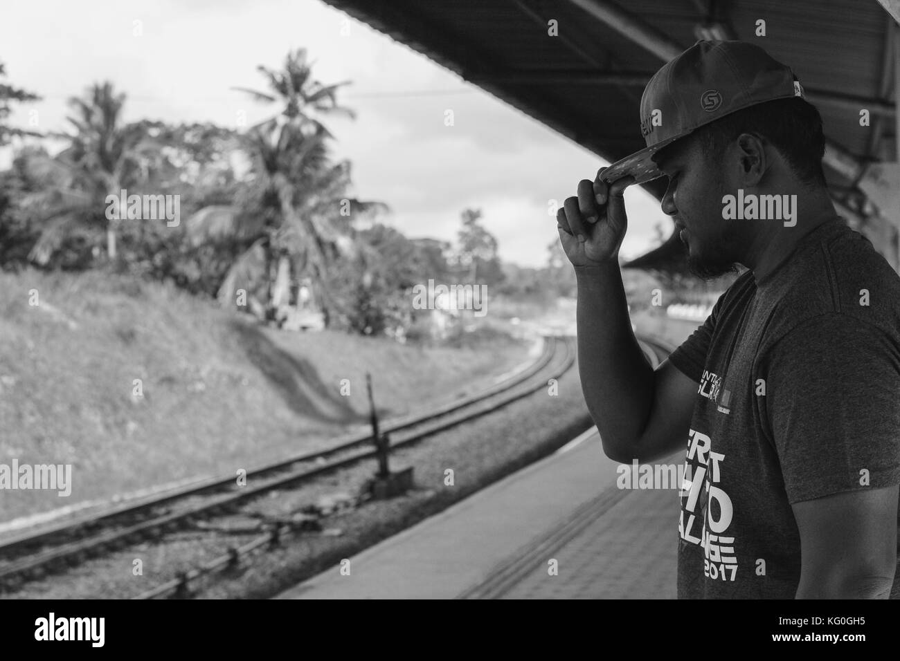 Train people moving Black and White Stock Photos & Images - Alamy