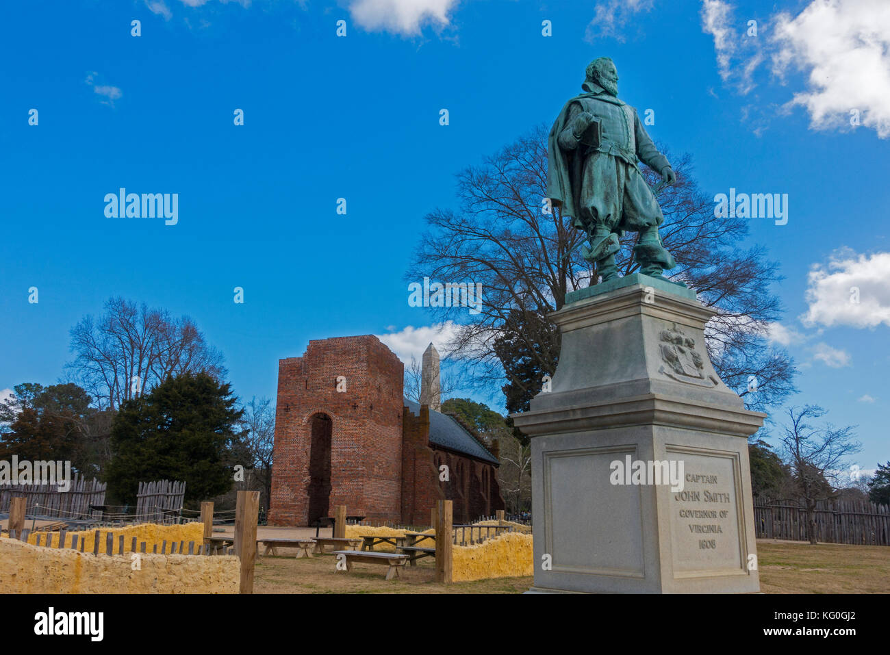 Historic Jamestowne Jamestown Virginia Stock Photo - Alamy