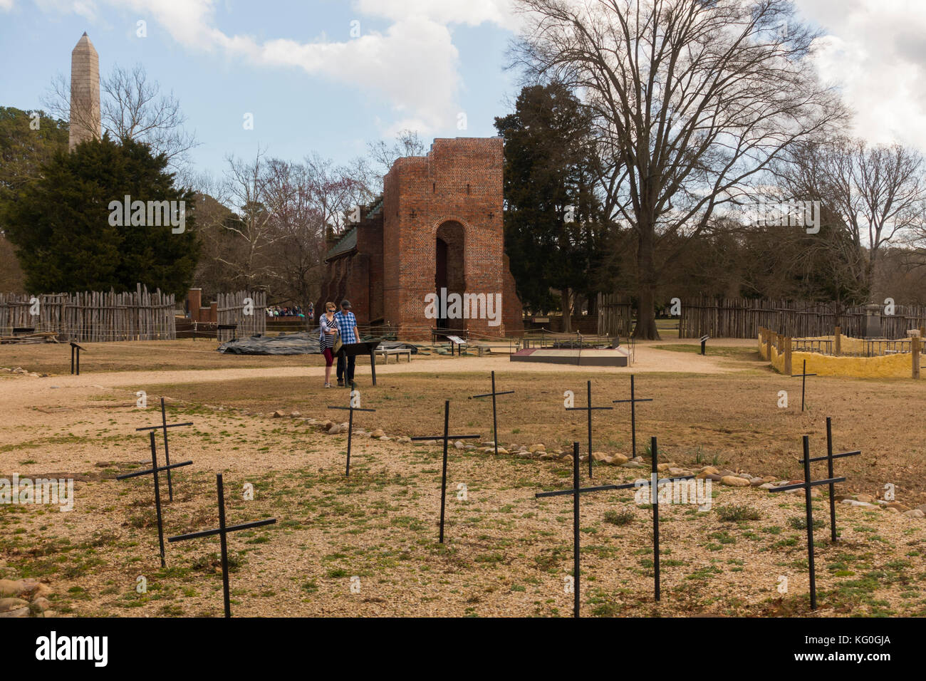 Jamestown settlement map hi-res stock photography and images - Alamy