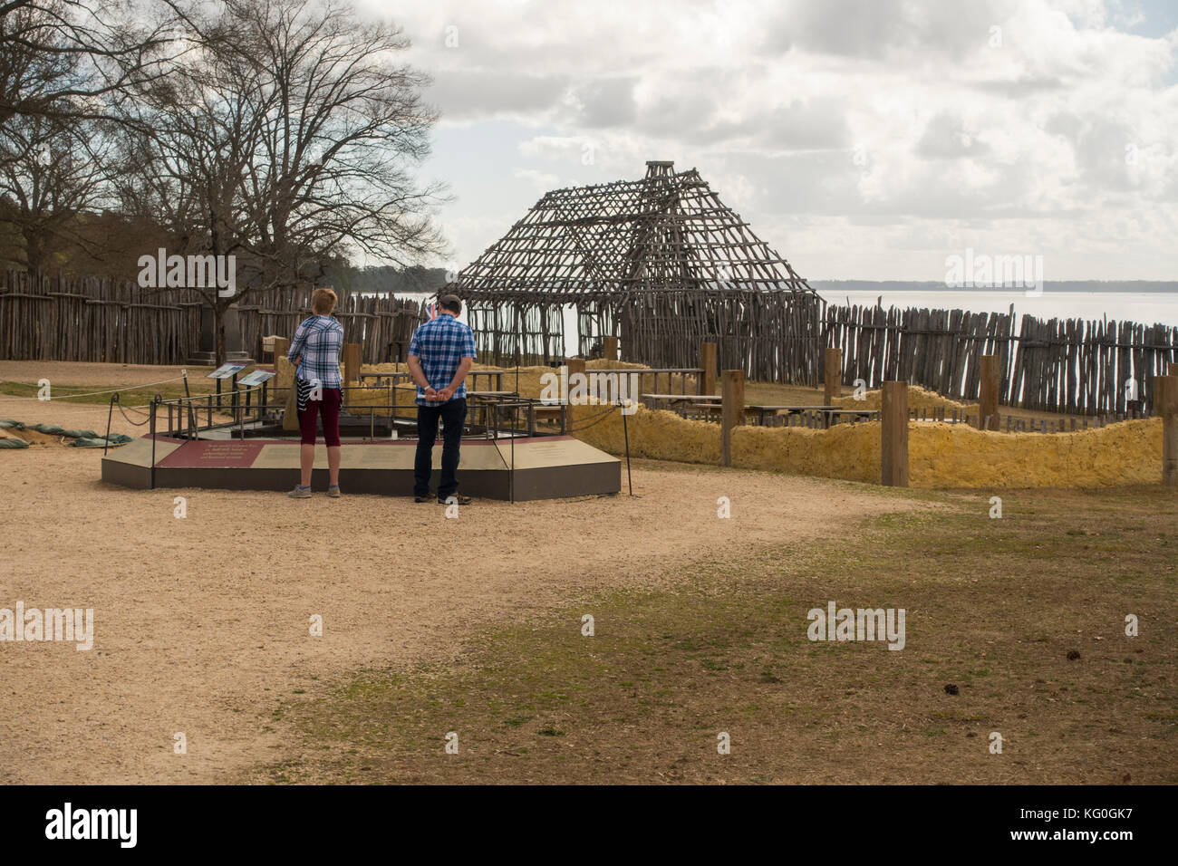 Historic Jamestowne Jamestown Virginia Stock Photo - Alamy
