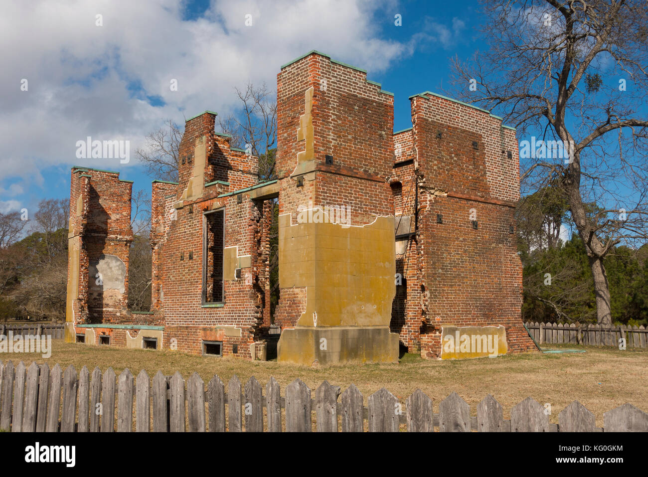 Historic Jamestowne Jamestown Virginia Stock Photo - Alamy