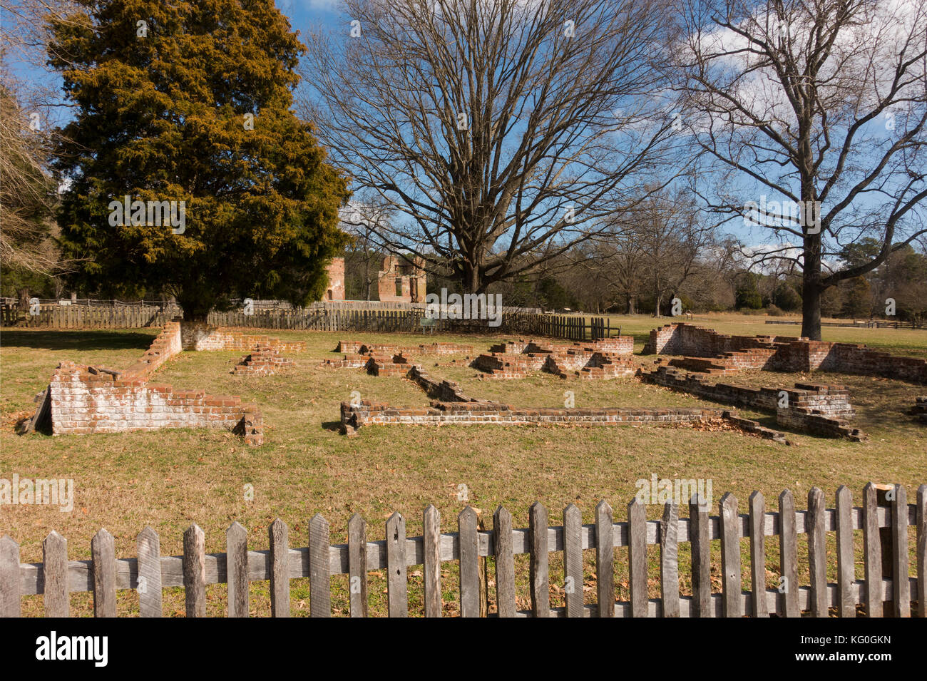 Historic Jamestowne Jamestown Virginia Stock Photo - Alamy