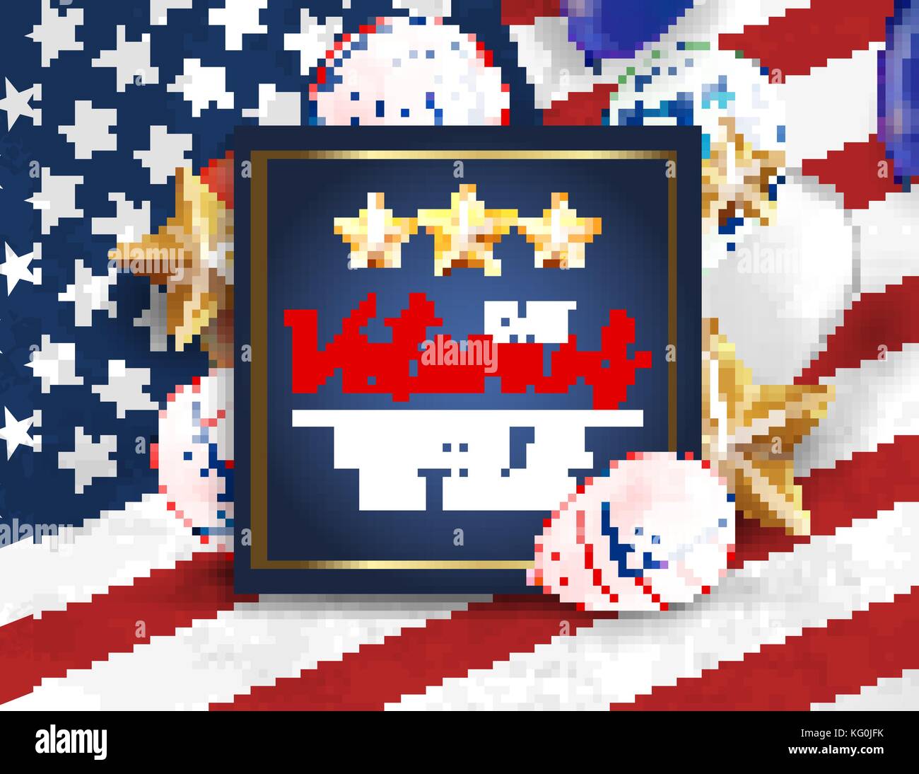 American military signature Stock Vector Images - Alamy