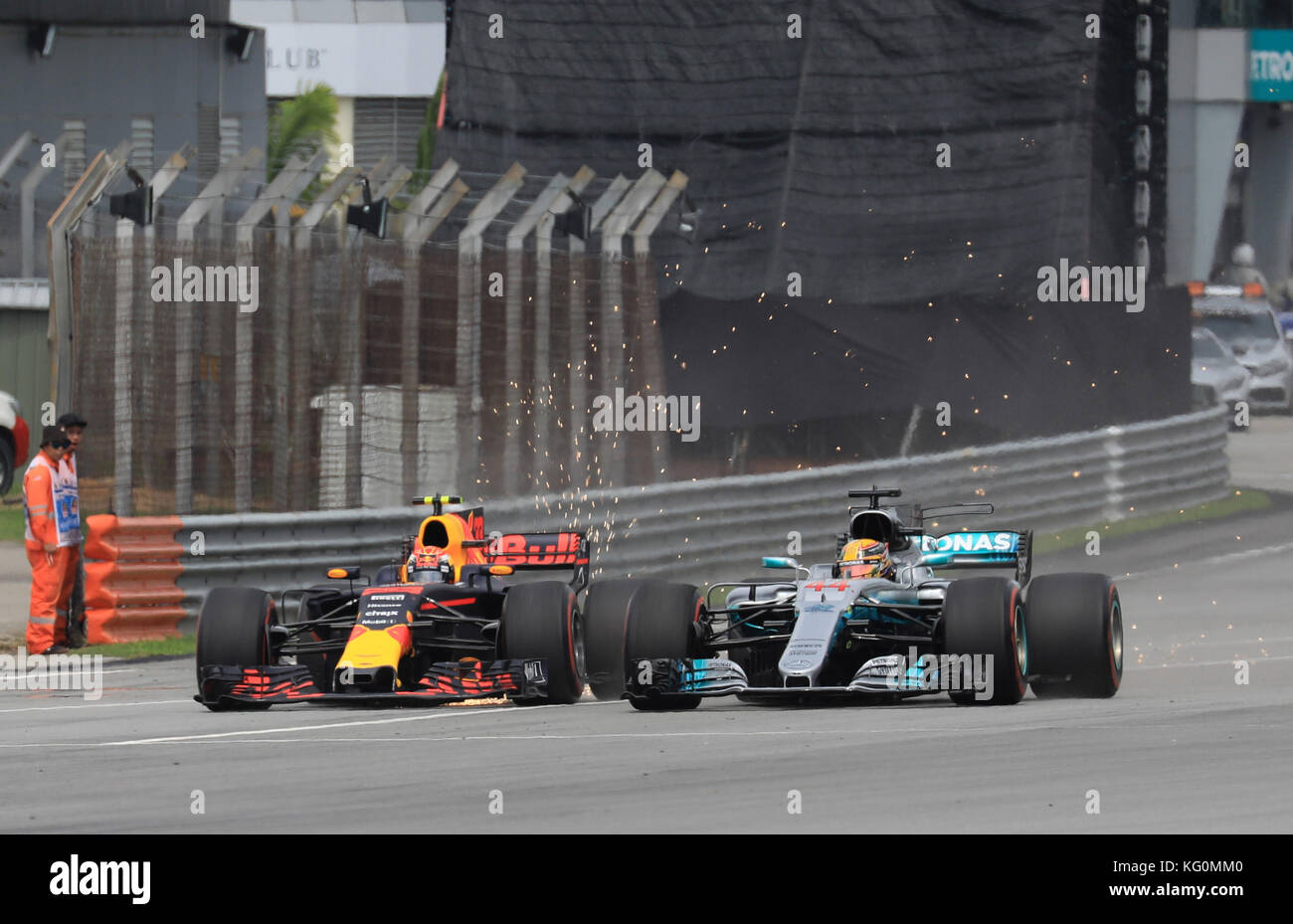 Formula 1 Malaysian Grand Prix - Race Day Featuring: Lewis HAMILTON ...