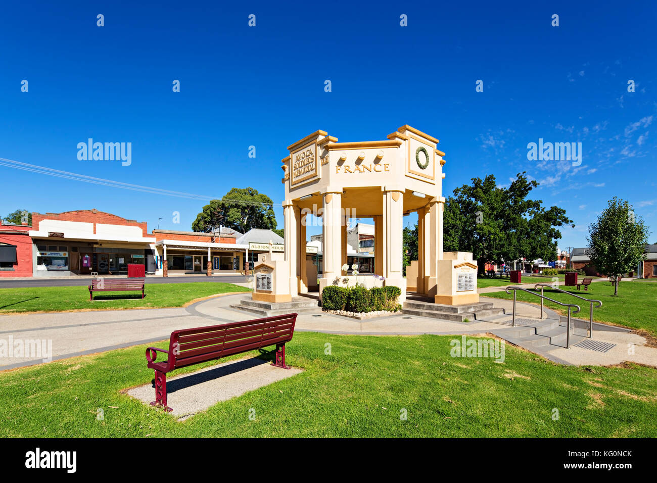 Many Australian small rural towns lost many young men to wars.Gold was ...
