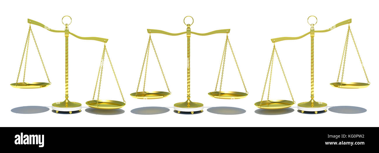 Balance of justice Cut Out Stock Images & Pictures - Alamy