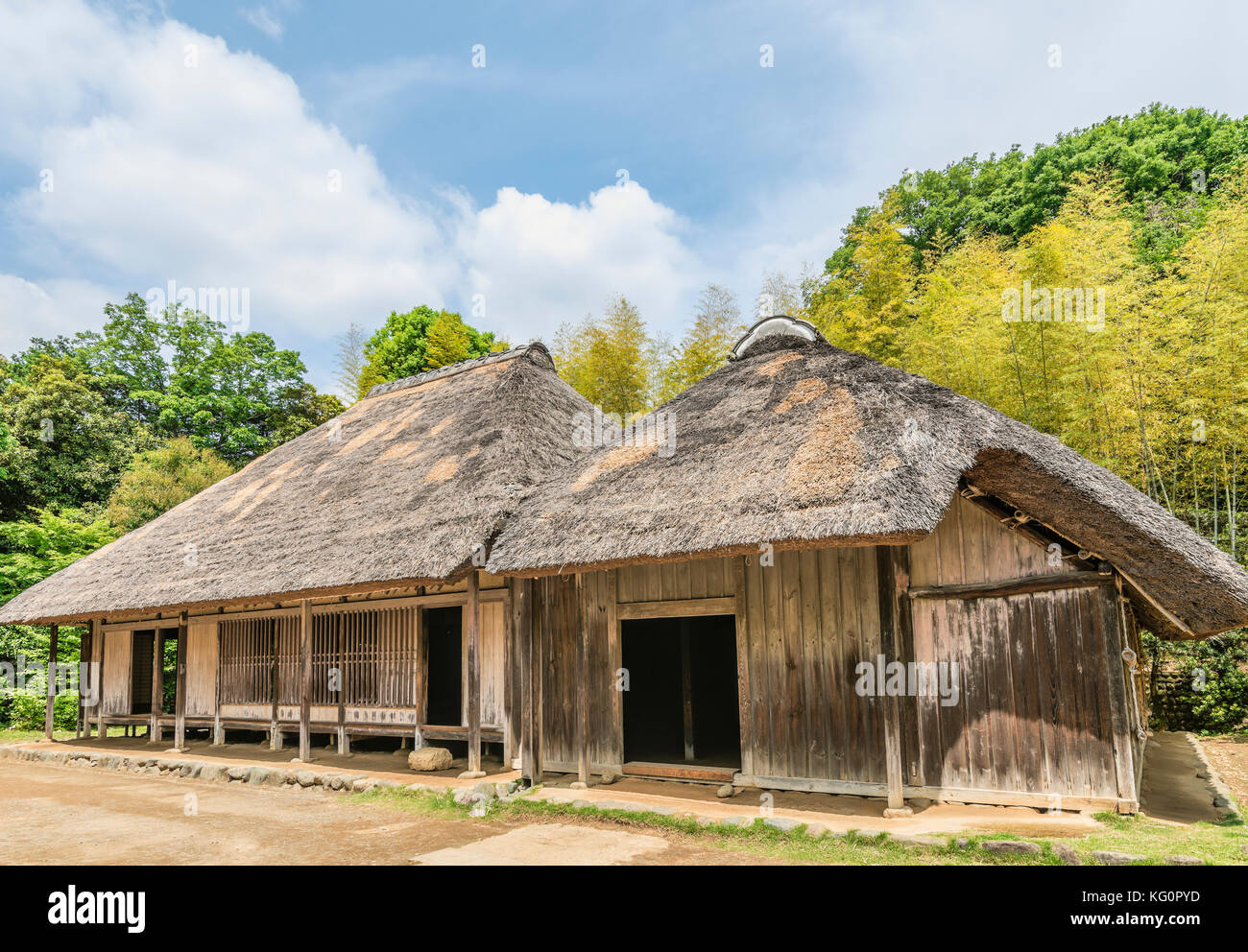 Sakuda House at Nihon Minkaen Folk House Museum, Kawasaki City ...