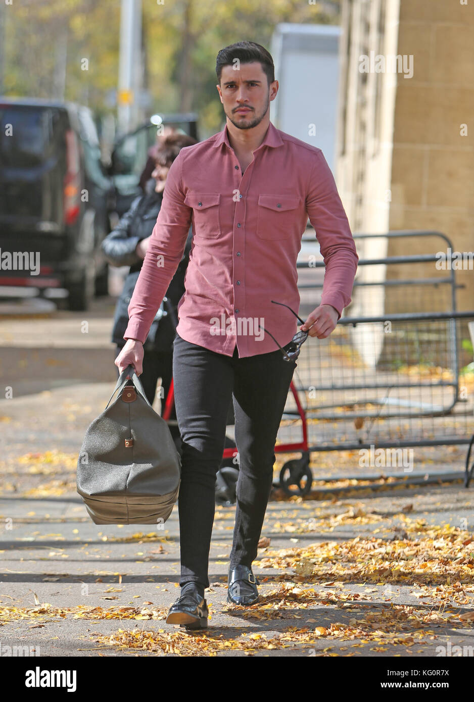 Brad Howard outside ITV Studios Featuring: Brad Howard Where: London ...