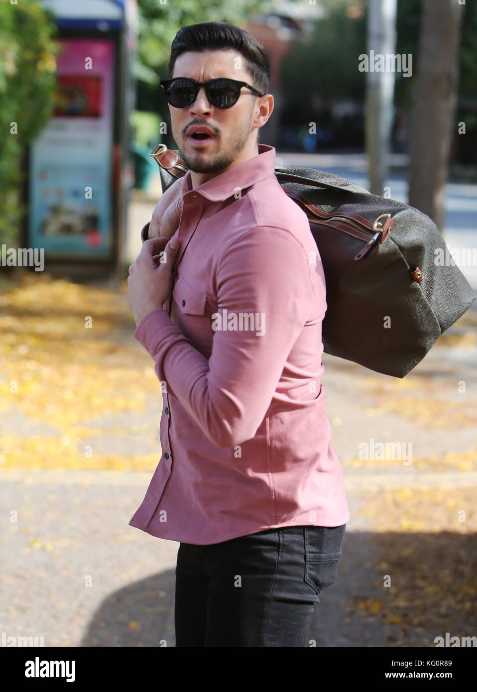 Brad Howard outside ITV Studios Featuring: Brad Howard Where: London ...